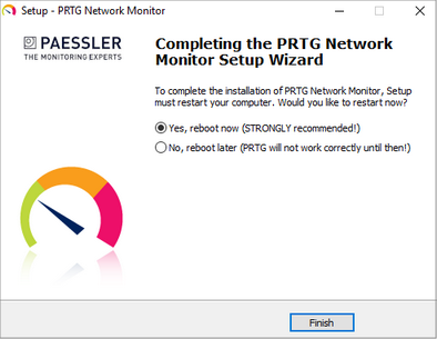Install a PRTG Core Server | PRTG Manual