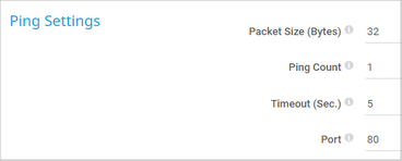 Cloud Ping Sensor | PRTG Manual
